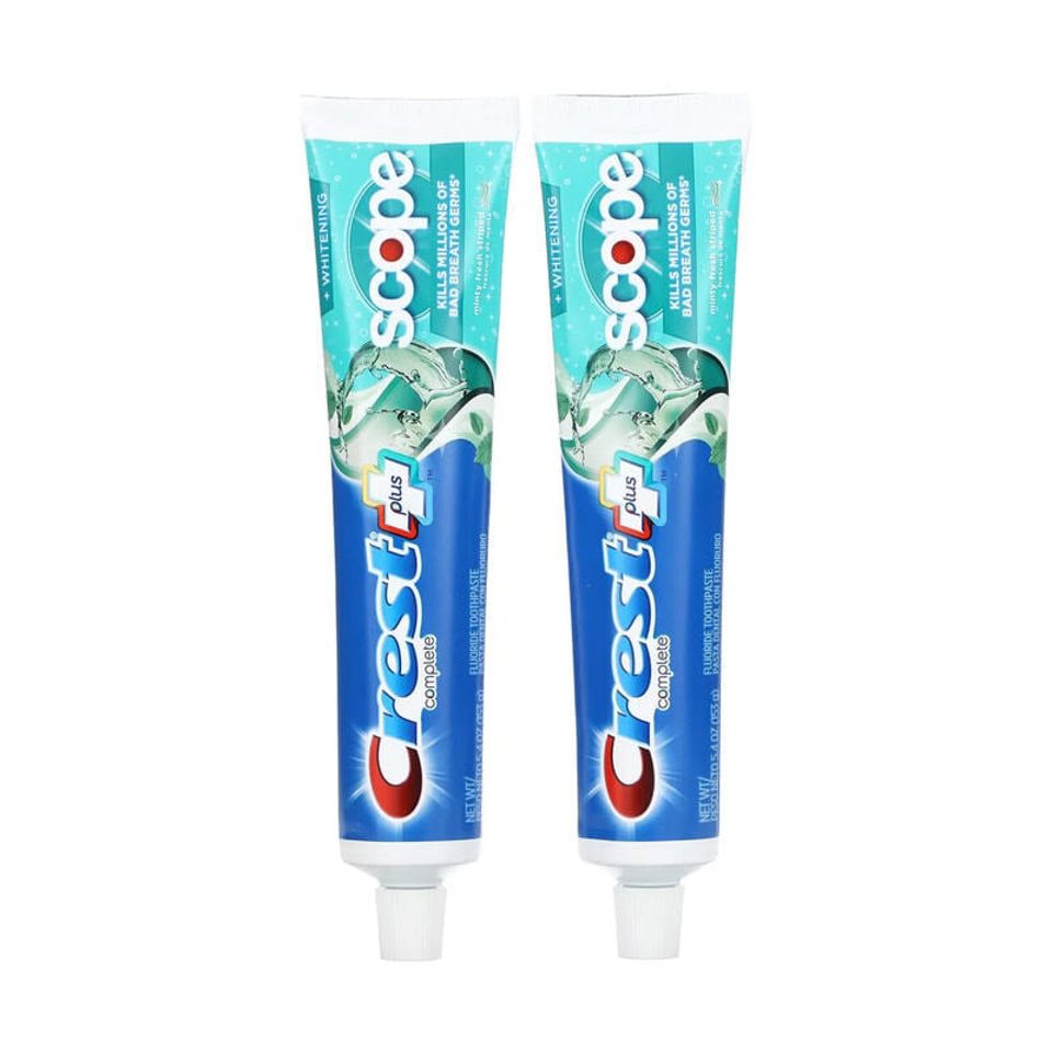 Crest, Complete Plus Scope, Whitening Toothpaste, Minty Fresh Striped ...
