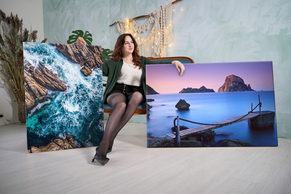 LinxOne картина на холсте "Цветы, природа флора 54" / декор для дома ...