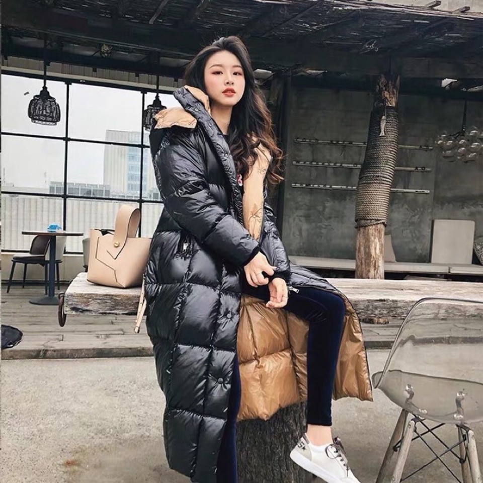 Пуховик Moncler черный утепленный зимний прямой крой качественная ...