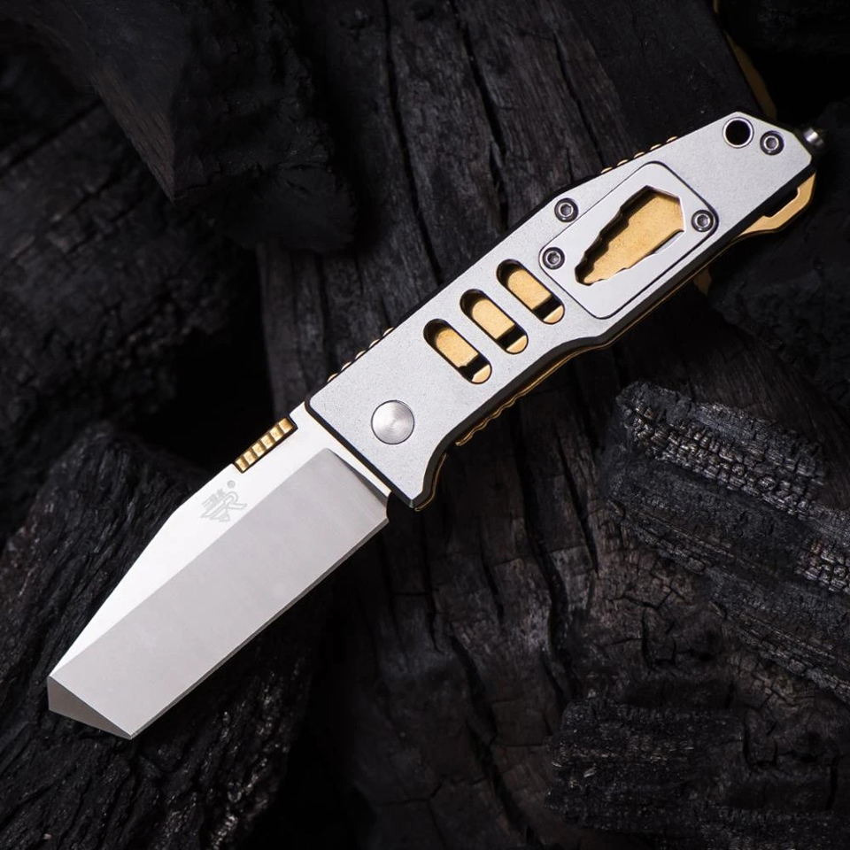 SANRENMU SRM NEW 7046 Pocket Folding Knife 8cr13mov Blade Outdoor ...