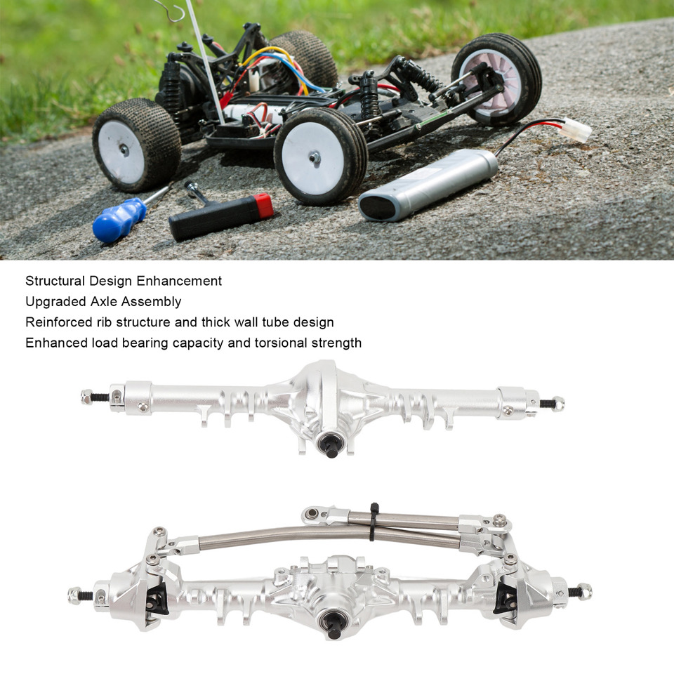 Комплект осей SCX10 II для Currie RockJock из алюминия | AliExpress