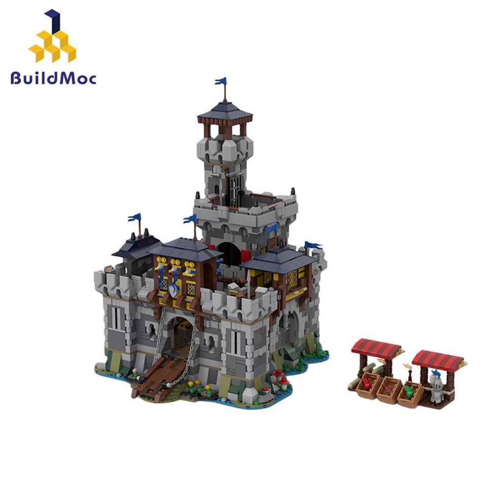 LEGO- MOC - 80329 Строительная Серия Средневековая Крепость / Замок ...