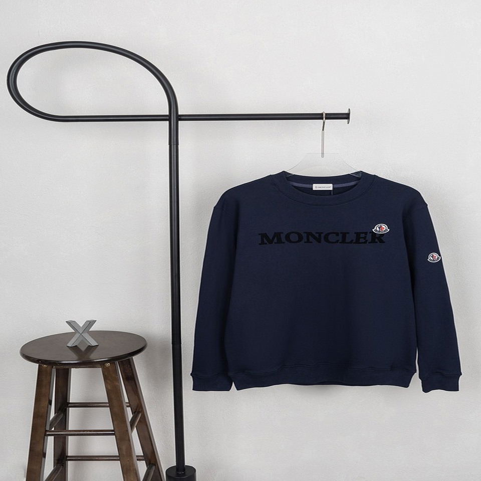 Толстовки MONCLER мужчин и женщин хлопковые с длинными рукавами ...