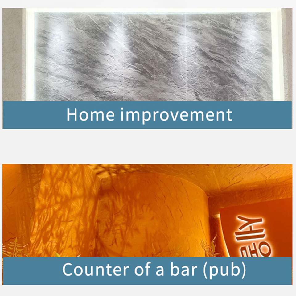 MIGLIORE Waterproof Mcm Printed Slate Soft Stone Wall Panel Cladding ...