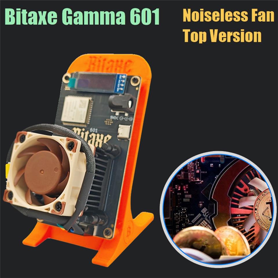 Бесшумный Bitaxe Gamma 601 Solo Miner 1.2TH/ S NF-A4X20 Super Fan 18W ...