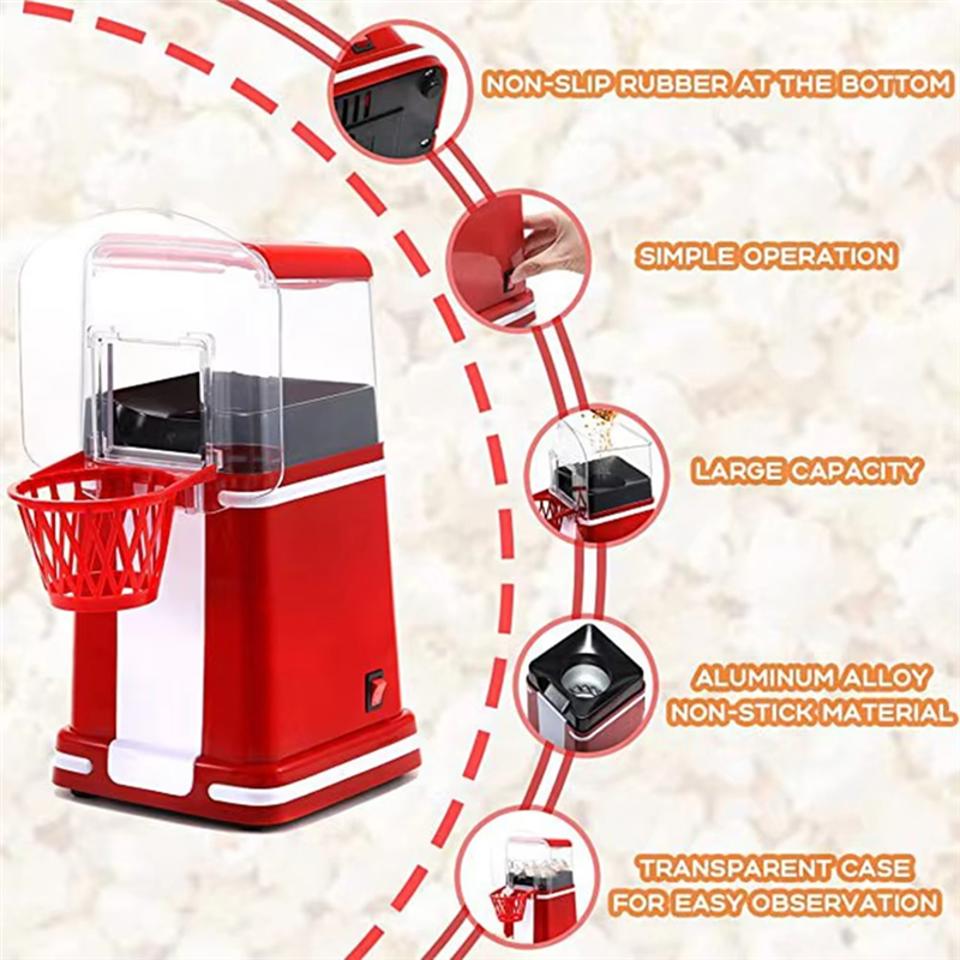 Прибор для приготовления закусок Hot Air Popcorn Popper Maker для ...