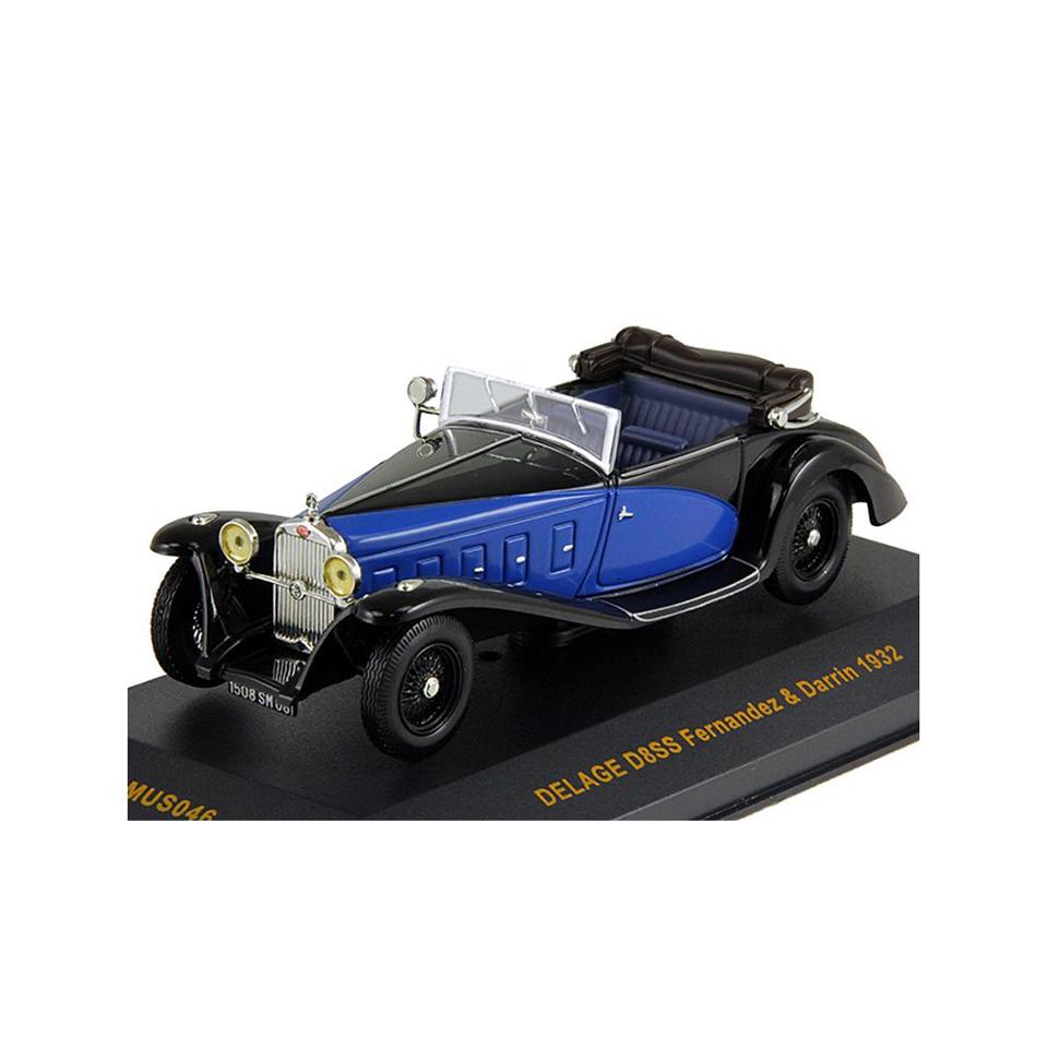 Модель автомобиля DELAGE D8SS FERNANDEZ. DARRIN 1932 1:43 IXO | AliExpress