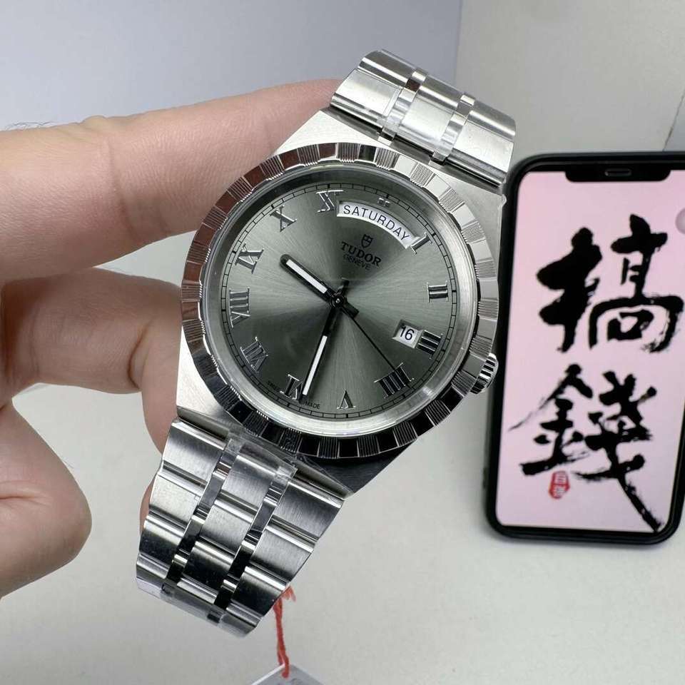 V7 Factory Tudor Royal Серия С Двойным Календарем Спецификация 41 ММ ...