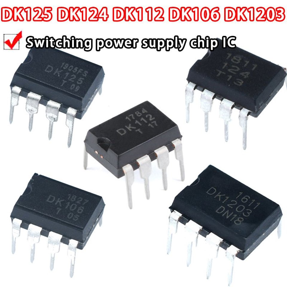 10PCS DK106 DK112 DK124 DK125 DK1203 In - e DIP8 Электрические микросхемы | AliExpress
