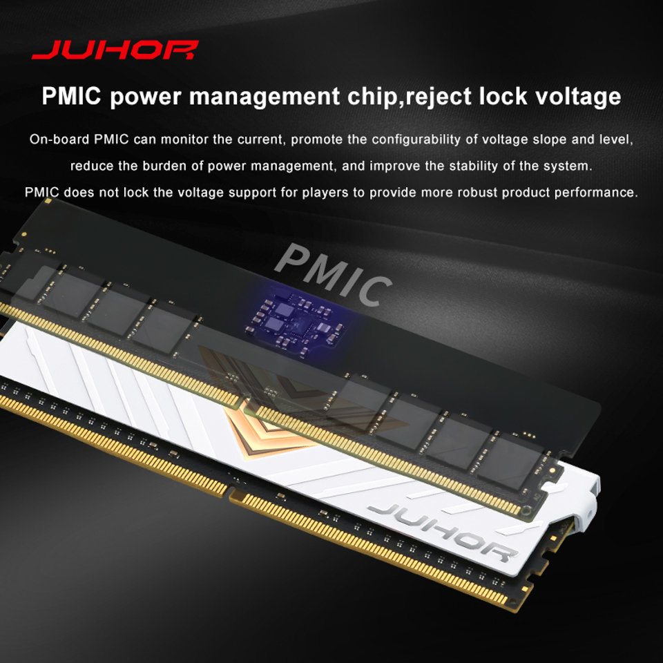 JUHOR DDR5 16GB 6000MHz DIMM Desktop Computer Gaming Memory Ram ...