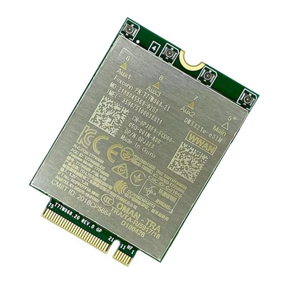 T77W968 для модуля платы DW5821E LTE Cat16 GNSS 5G WWAN для Lattore ...