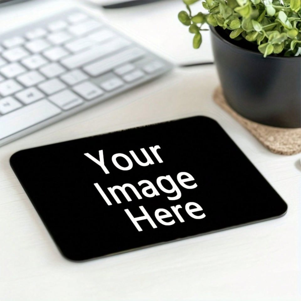 Custom Mouse Pad Personalized Pictures Text Logos Design Small Square ...