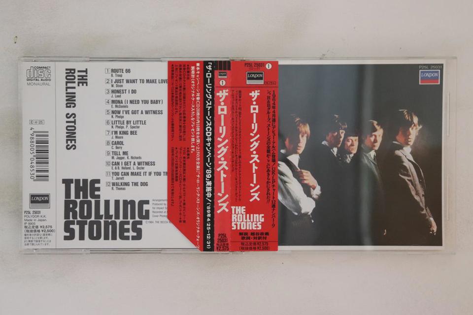 CD ROLLING STONES Rolling Stones P25L25031 LONDON 1989 Япония Оби Рок Б ...