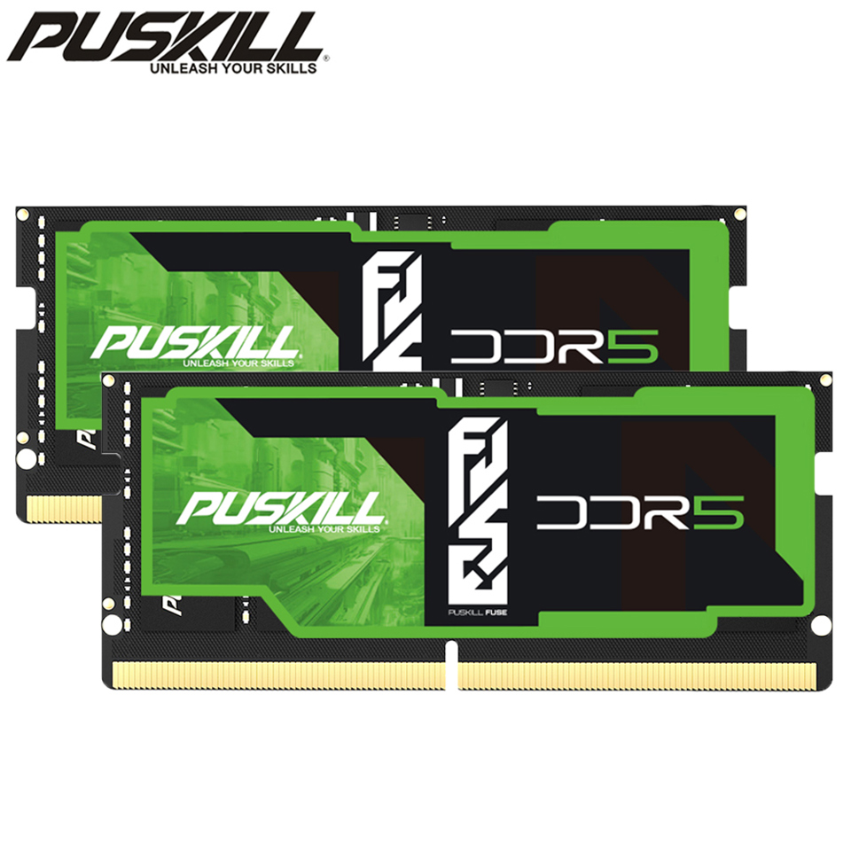 PUSKILL DDR5 Notebook RAM 32GB 16GB 8GB 1.1V 262-Pin 5600MHz 5200MHz ...
