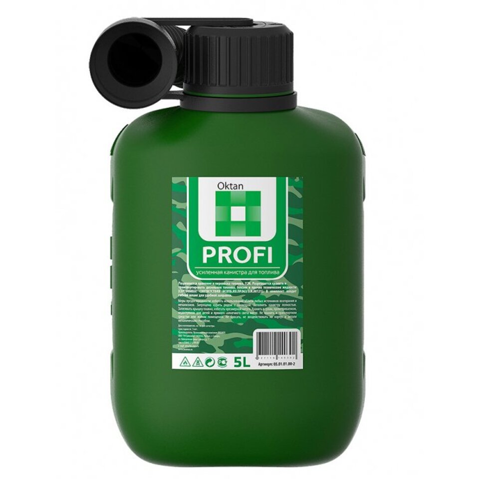 КАНИСТРА OKTAN Oktan Profi зеленая 25 л (усиленная) 10261419 BRUMEX ...