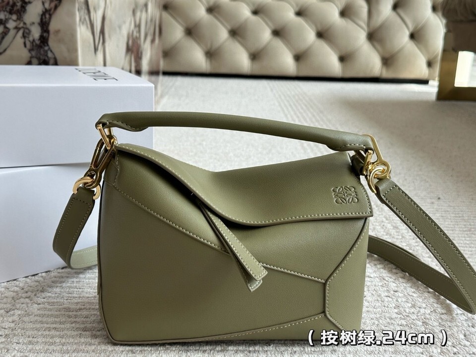 Женская сумка Loewe style copy1:1 из серии пазлов | AliExpress