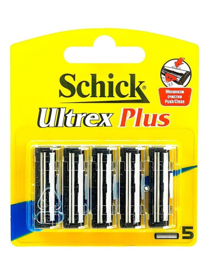 Кассеты для бритвы Schick Ultrex Plus + 5 шт. | AliExpress