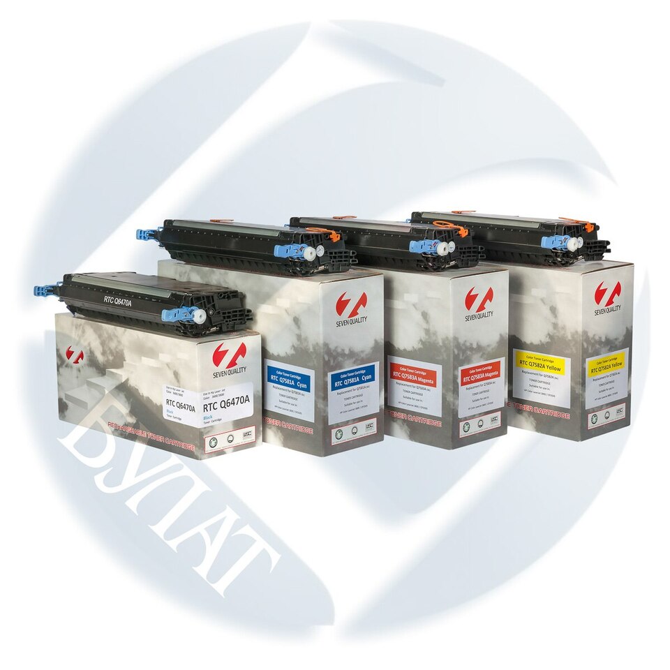 Q7582A Тонер картридж HP Color LJ 3800 3505 Q7582A Yellow (6k). 7Q (R ...