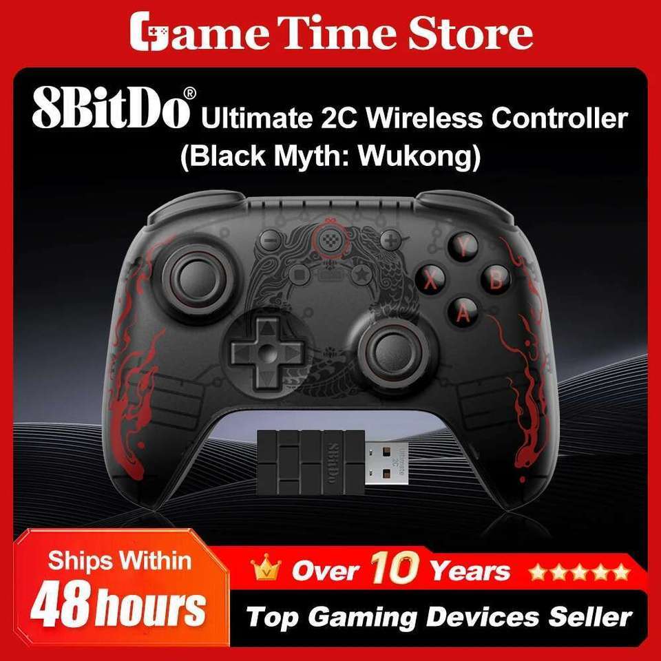 8Bitdo Black Myth Wukong Ultimate 2C Геймпад - Новый | AliExpress