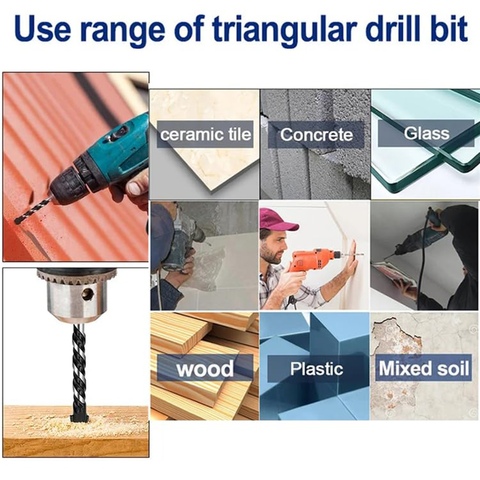 Erbauer masonry drill bit set - купить недорого | AliExpress