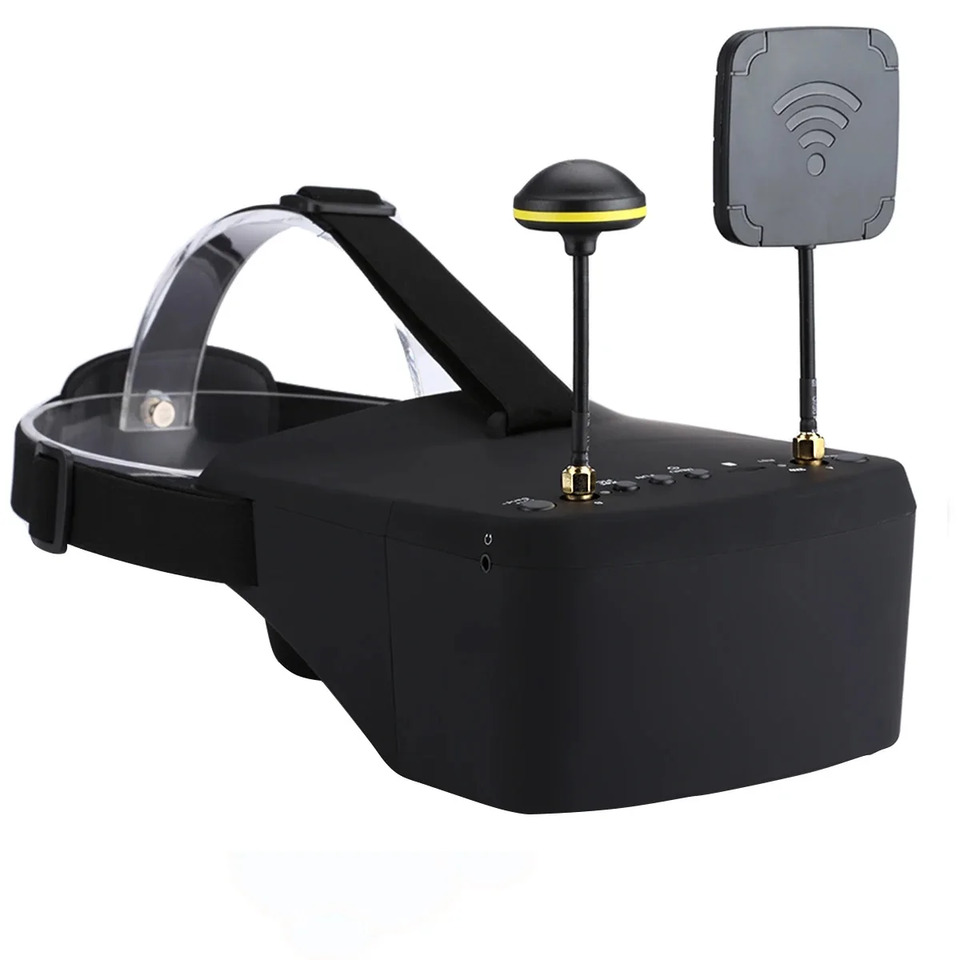 EV800D 5,8 G 40CH 5 дюймов 800*480 Видео гарнитура HD DVR Diversity FPV ...