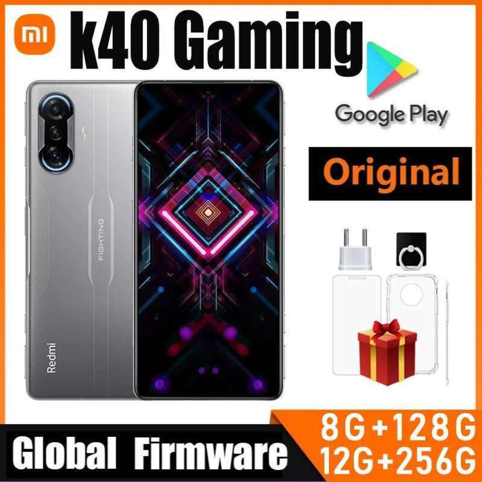 Xiaomi Redmi K40 Игры 5G Смартфон Android 11667 Дюйма CPU MTK Размер 1200 Задняя Камера 64 МП ...