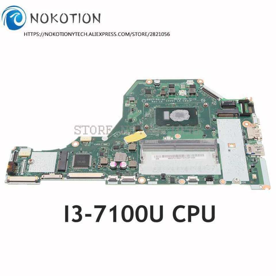 для Acer Aspire A515 A515-51G A315-53 материнская плата NBGP411002 NB.GP411.002 C5V01 LA-E891P ...