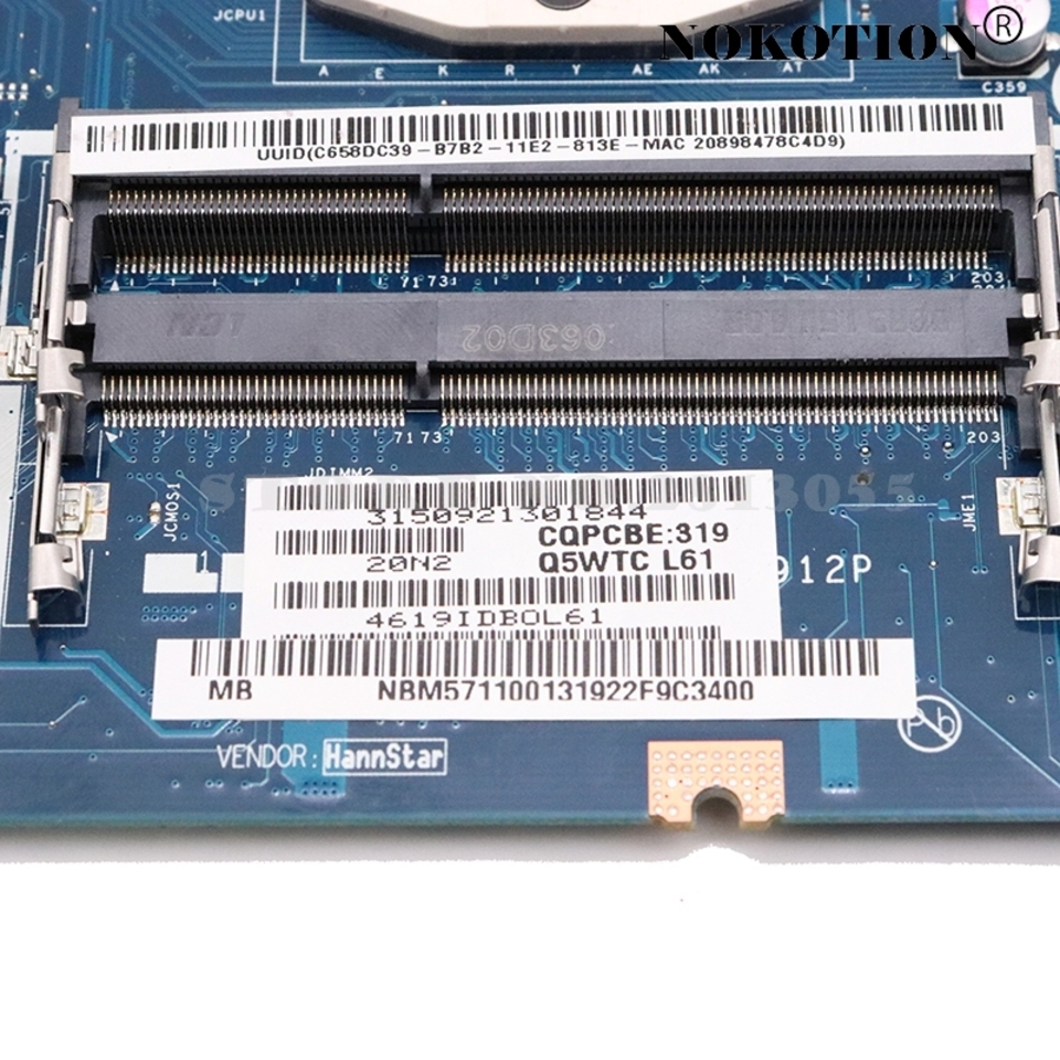 NBM6B11001 NBM5711001 Q5WV1 LA-7912P для Acer Aspire E1-571G V3-571G V3 ...