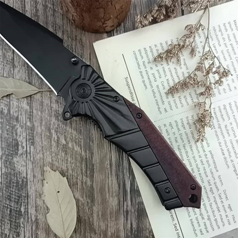 Новый высококачественный складной АВТОМАТИЧЕСКИЙ пружинный нож Browning 368 с лезвием 5cr13mov ...