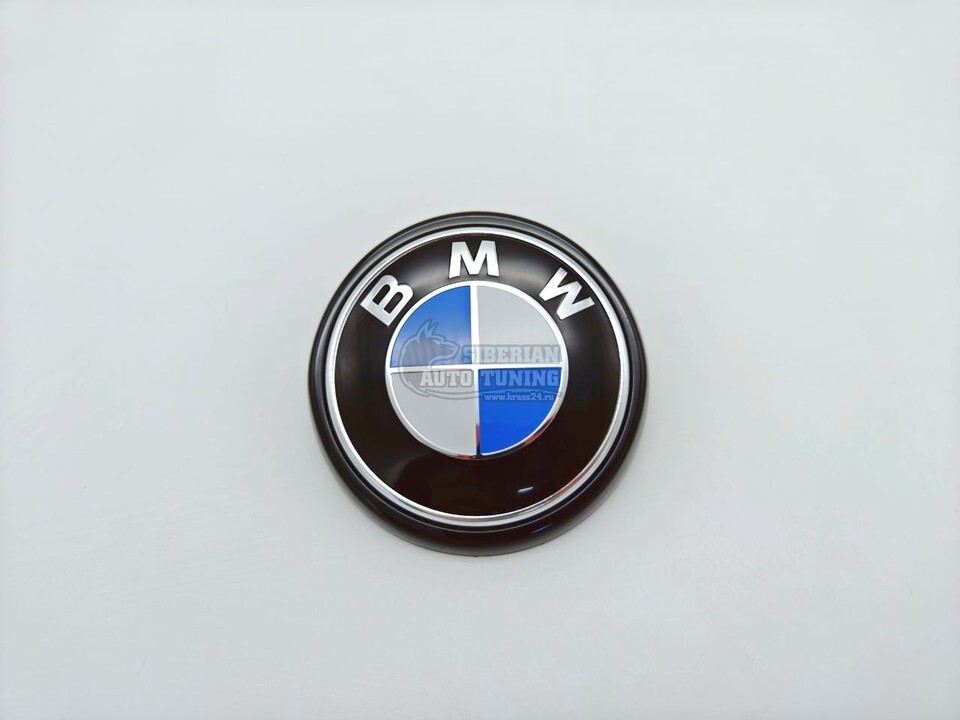 Эмблема с подиумом на багажник BMW X6, X5, X3 100 мм 51147157696 ...